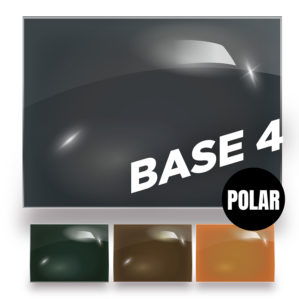 LÁMINA POLARIZADA 1.2mm BASE 4 6uds | Visionis