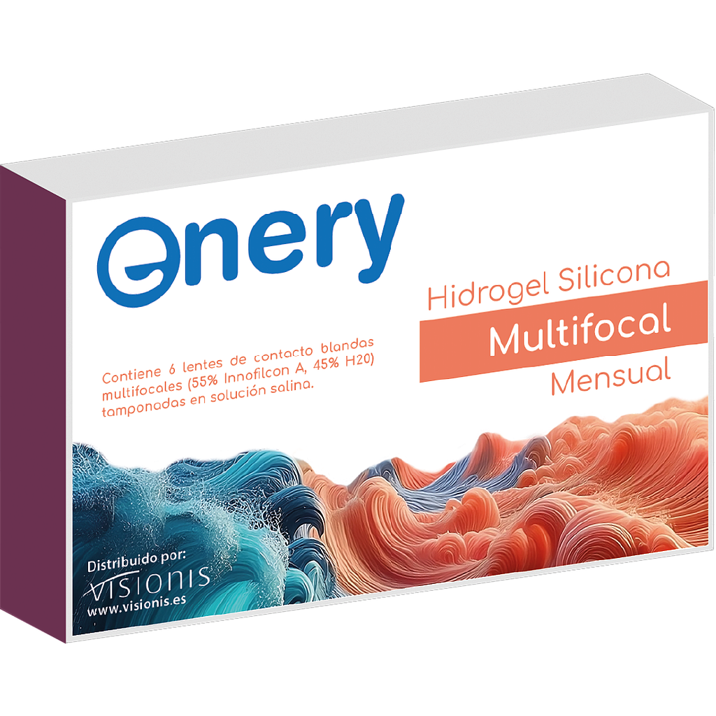 -ENERY MULTIFOCAL HIDROGEL SILICONA 6PK | Visionis