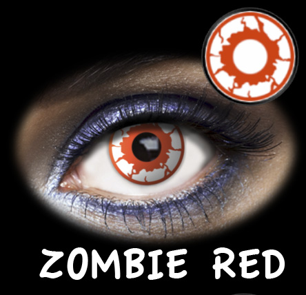 FANTASIA 1 WEEK ZOMBIE RED 2PK | Visionis